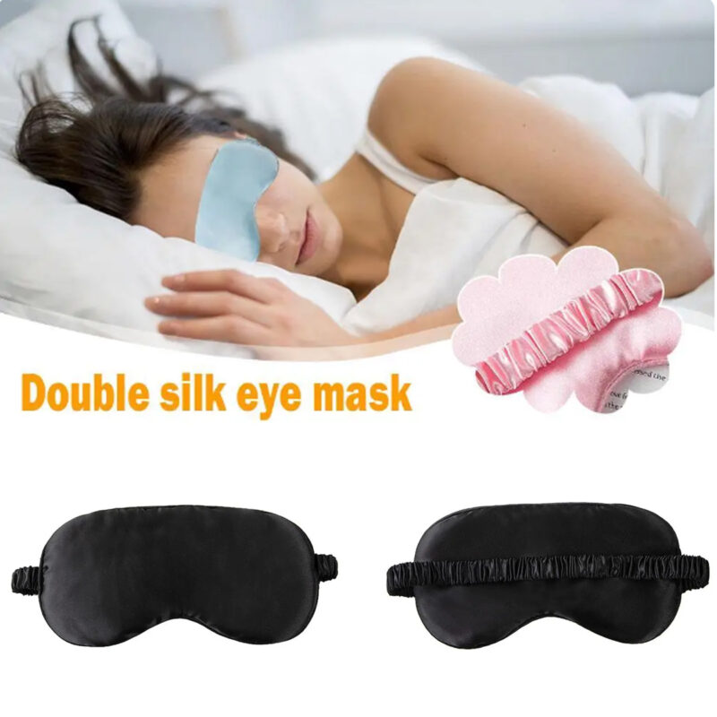 Bịt mắt ngủ lụa mềm mại cho giấc ngủ ngon L2M (Tặng túi vải) - Quang ...